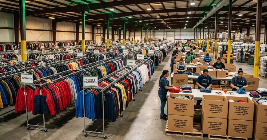 Secondhand Clothing Market Trends 2026: Growth & Sourcing Guide - ZAGUMI